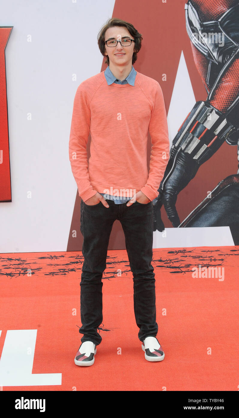 English actor Isaac Hempstead Wright attends The European Premiere of ...
