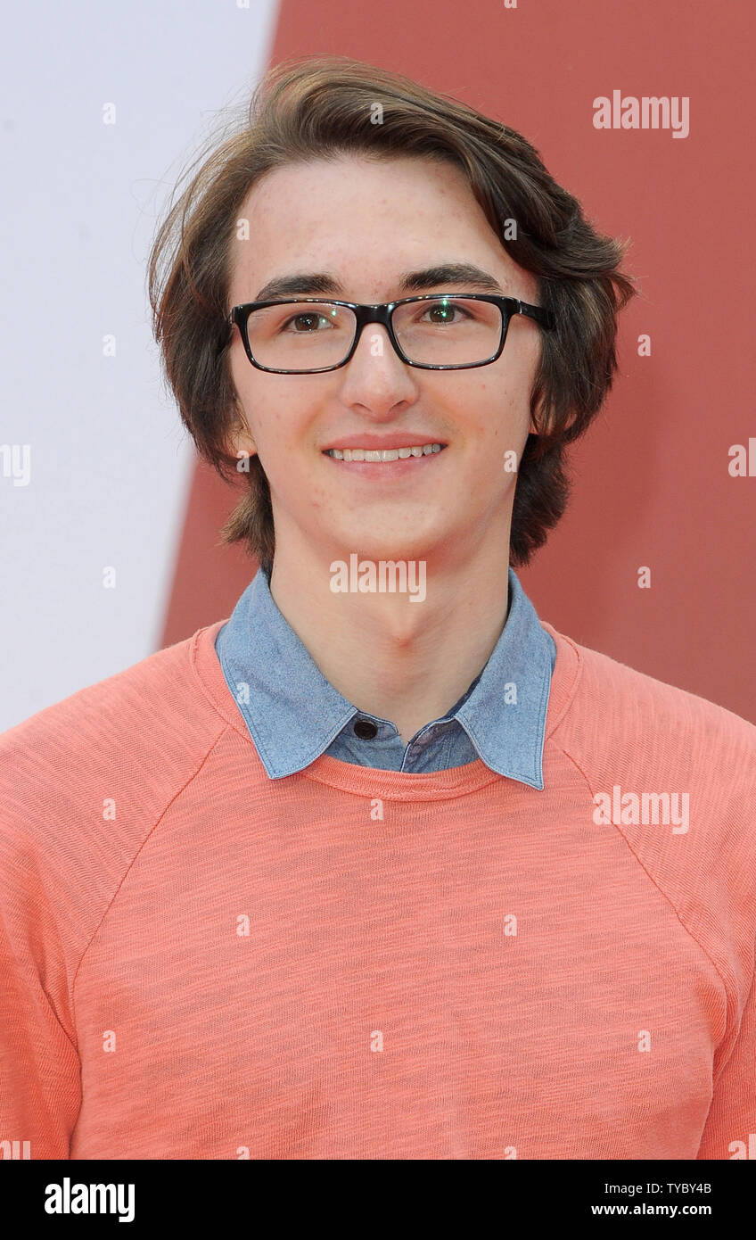 English actor Isaac Hempstead Wright attends The European Premiere of ...