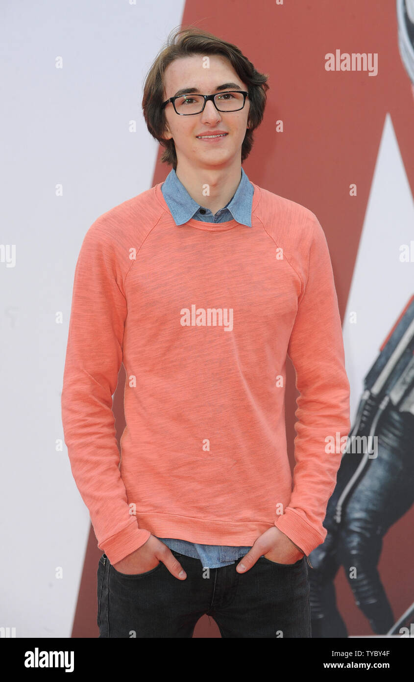 English actor Isaac Hempstead Wright attends The European Premiere of ...