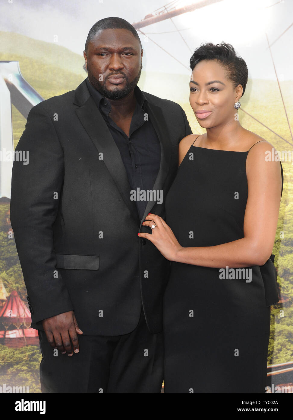 English actor Nonso Anozie attends the World Premiere of 'Pan' at Odeon ...