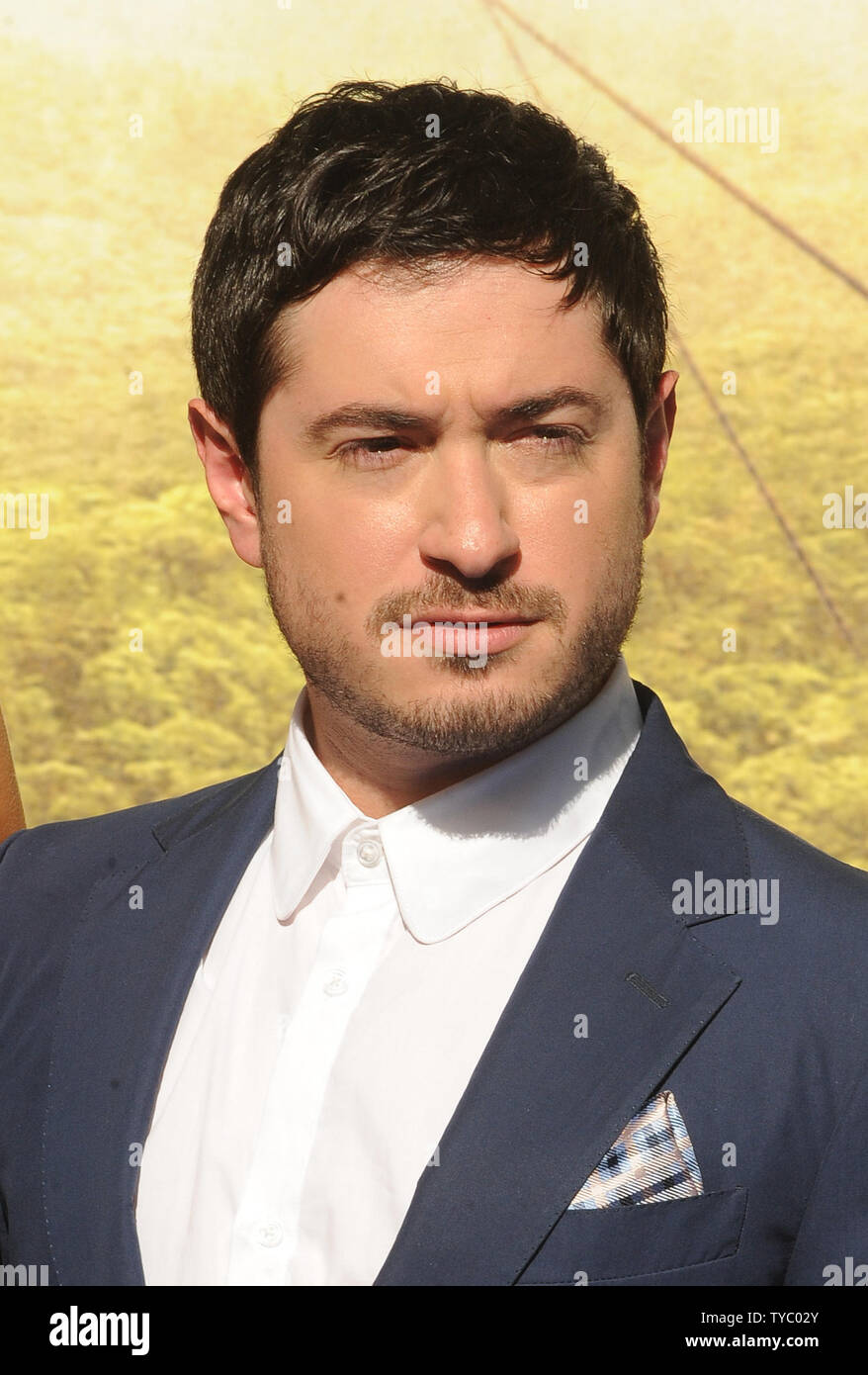 American actor Jason Fuchs attends the World Premiere of 'Pan' at Odeon ...