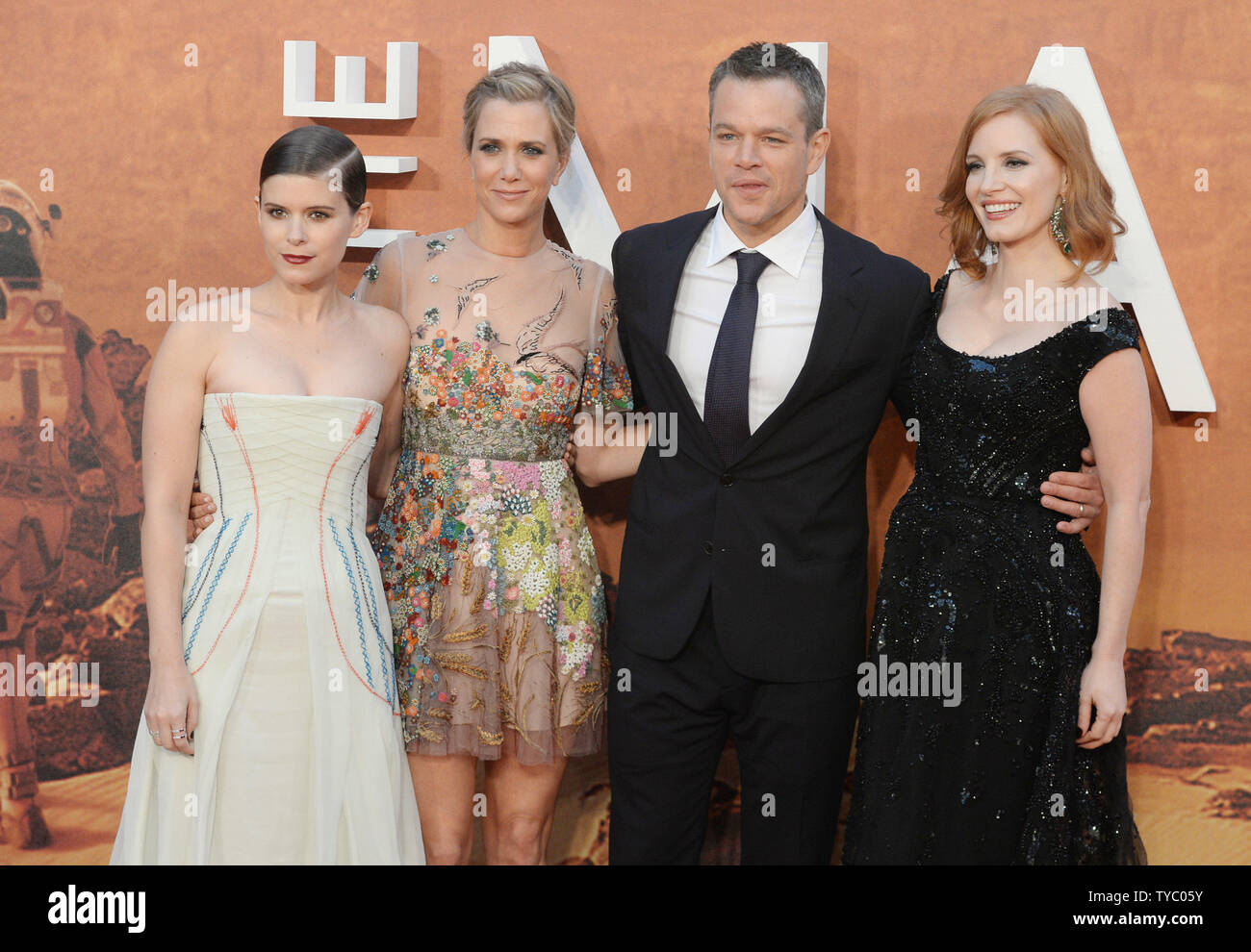 Matt damon and jessica High Resolution Stock Photography and Images - Alamy