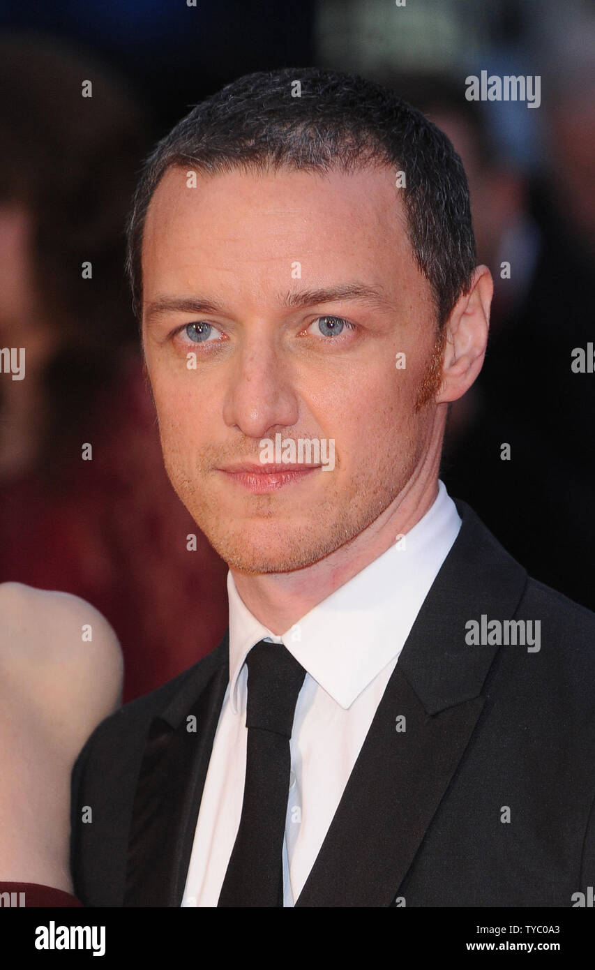 Scottish actor James McAvoy attends a screening of 'Suffregette' on the ...