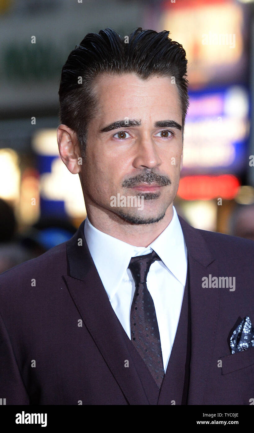 Irish actor Colin Farrell attends a screening for "The Lobster" during ...