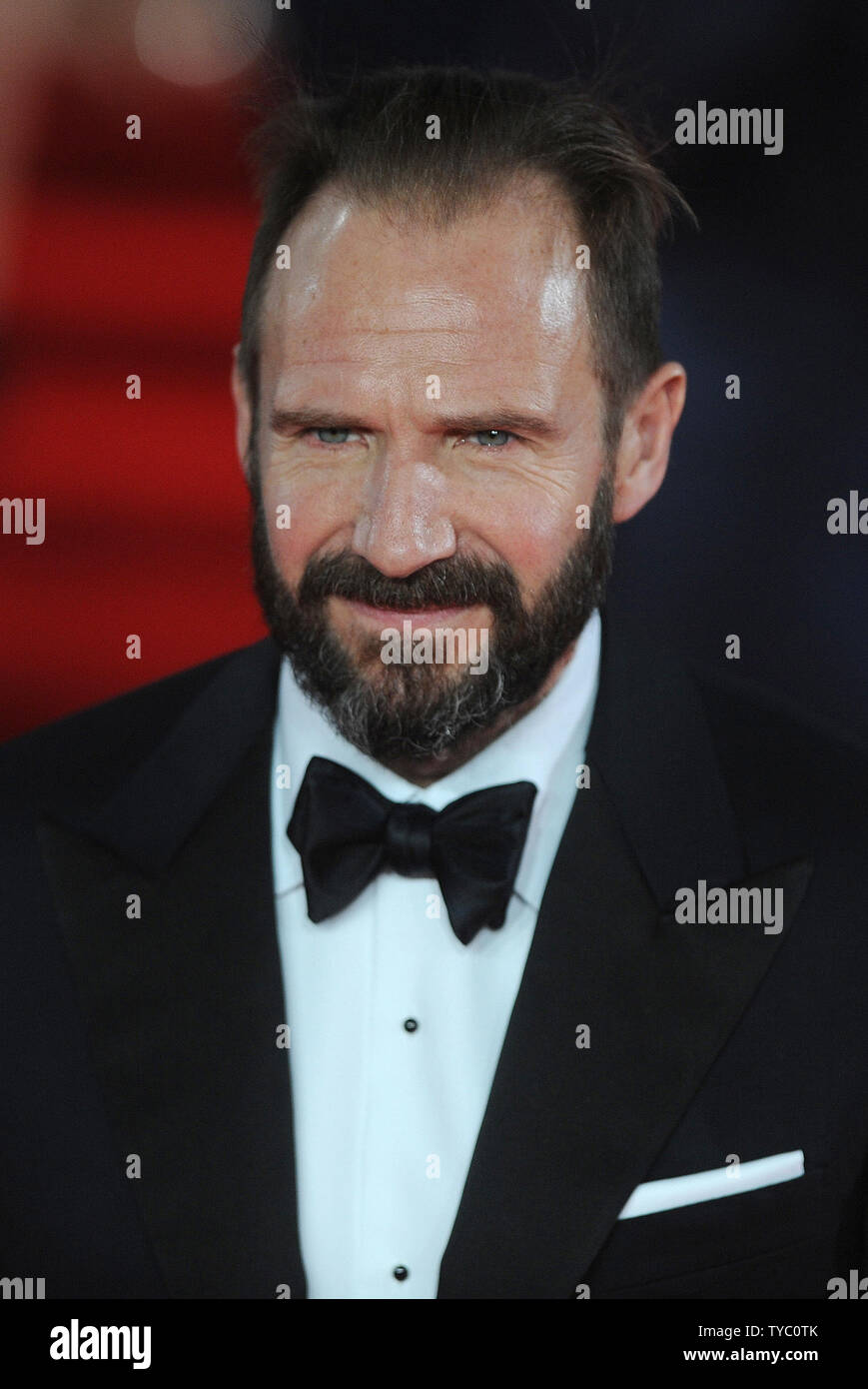 English actor Ralph Fiennes attends the World Premiere of new Bond film ...