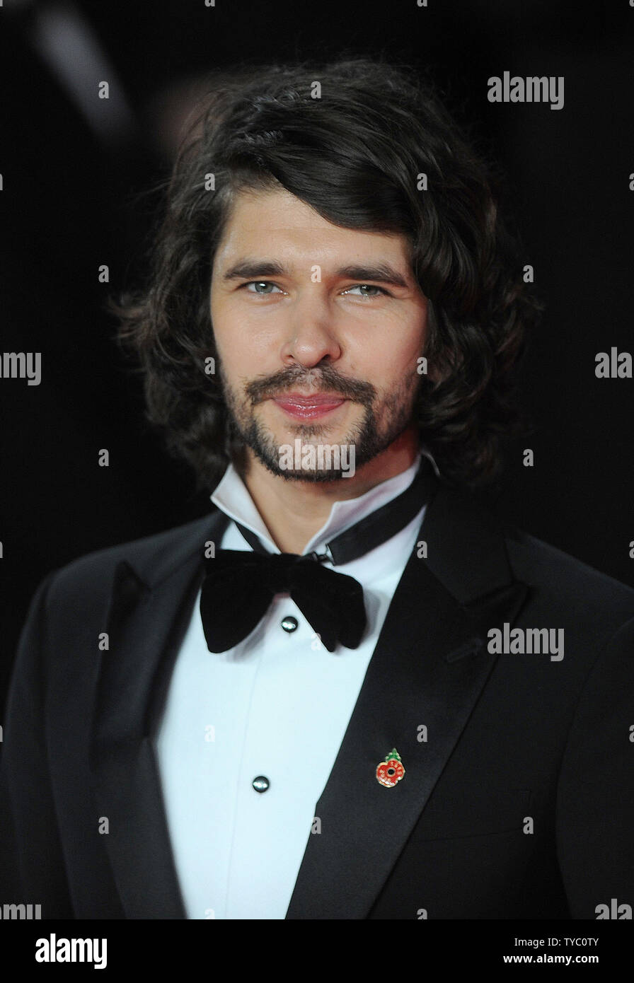 English actor Ben Whishaw attends the World Premiere of new Bond film ...