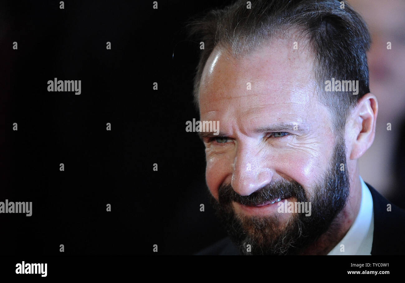 English actor Ralph Fiennes attends the World Premiere of new Bond film ...