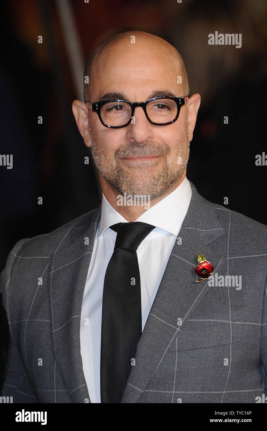 American actor Stanley Tucci attends the UK Premiere of "The Hunger ...