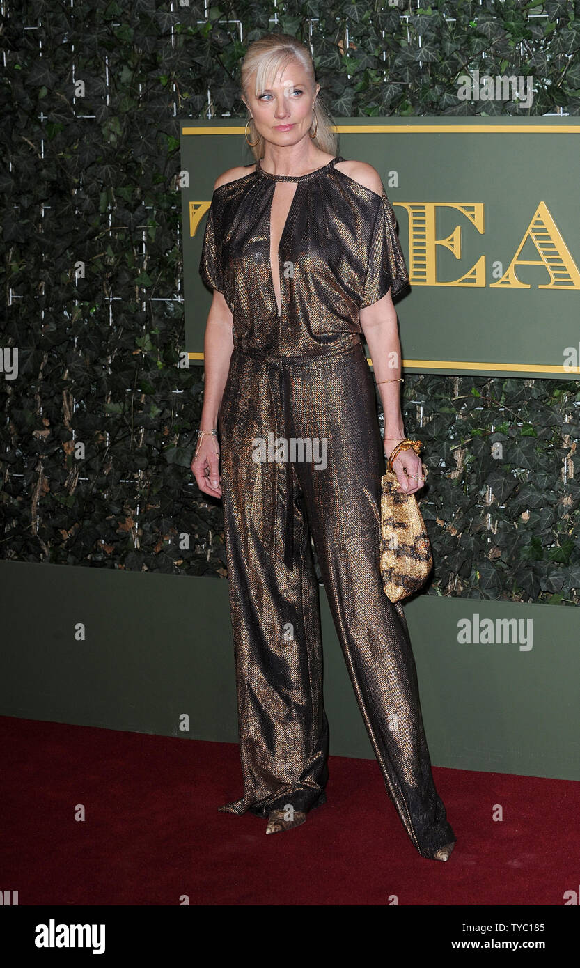 English actress Joely Richardson attends the "Evening Standard Theatre ...