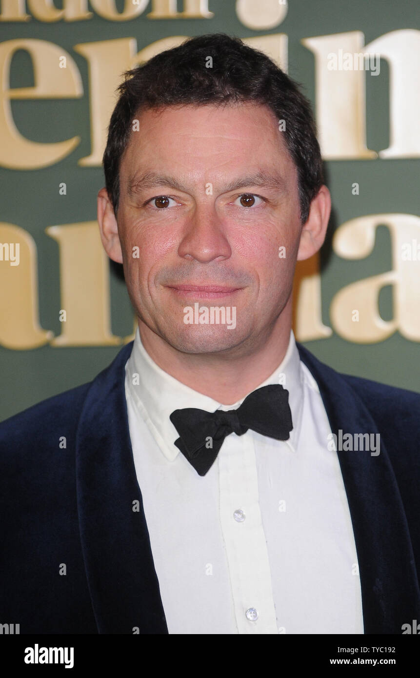 English actor Dominic West attends the "Evening Standard Theatre Awards ...