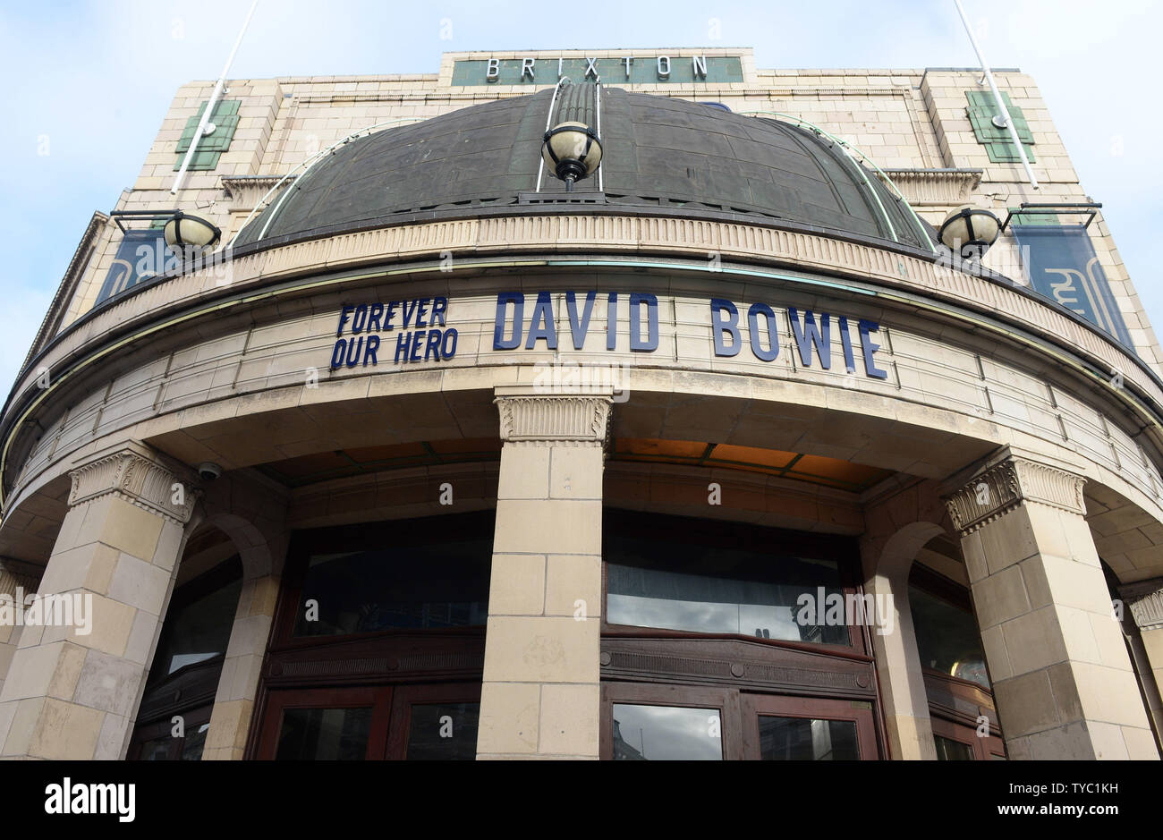 Tribute to British singer David Bowie at Brixton Academy in London on ...