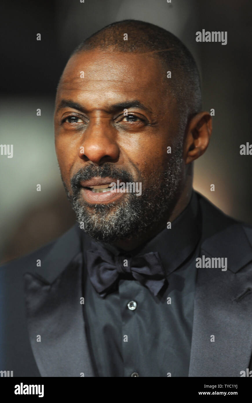 English actor Idris Elba attends the EE British Academy Film Awards ...