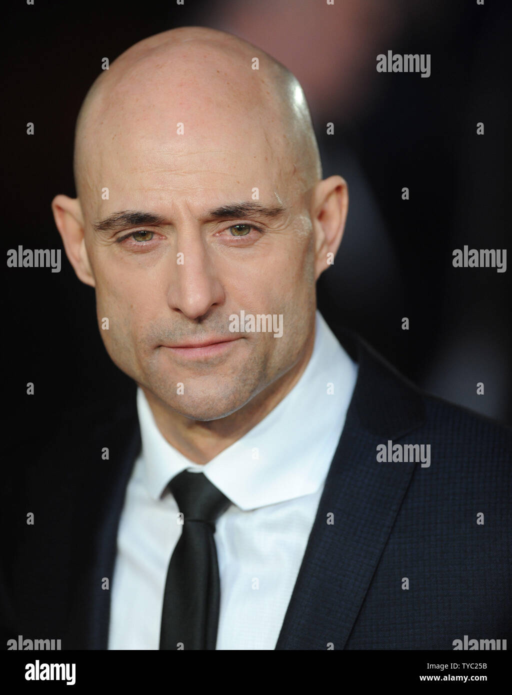 British actor Mark Strong attends the premiere of "Grimsby" at Odeon in ...