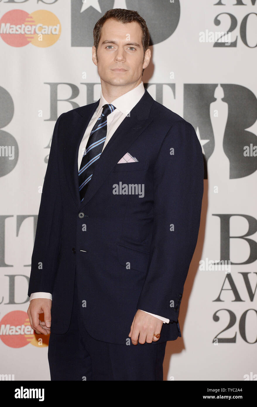 British actor henry cavill attends hi-res stock photography and images ...
