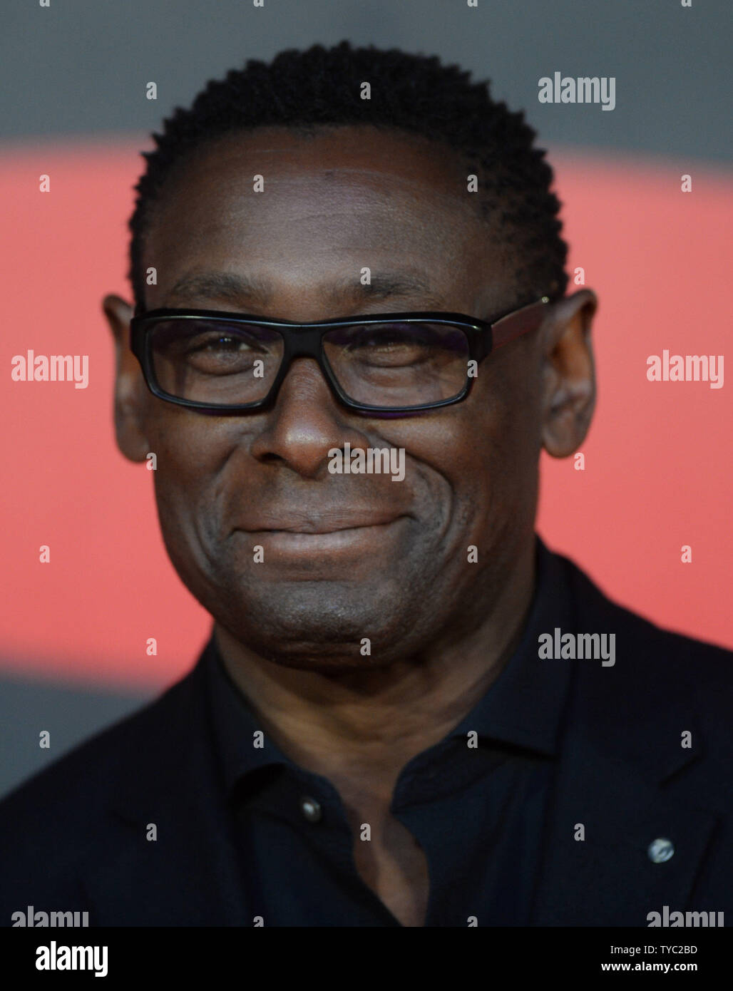 British actor David Harewood attends the premiere of "Batman v Superman ...