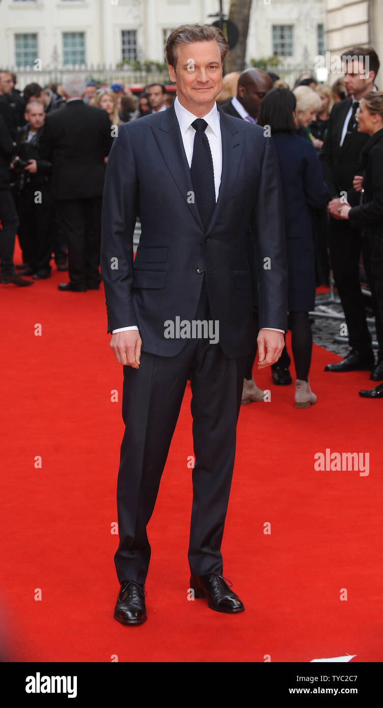 English actor Colin Firth attends the UK Premiere of Eye In The Sky at ...
