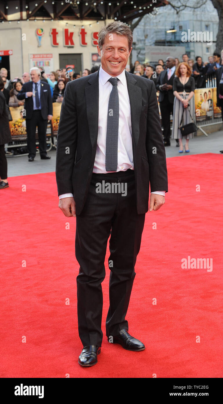 English actor Hugh Grant attends the World Premiere of Florence Foster ...