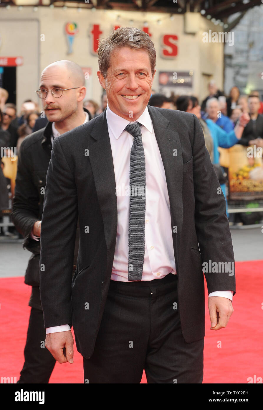 English actor Hugh Grant attends the World Premiere of Florence Foster ...