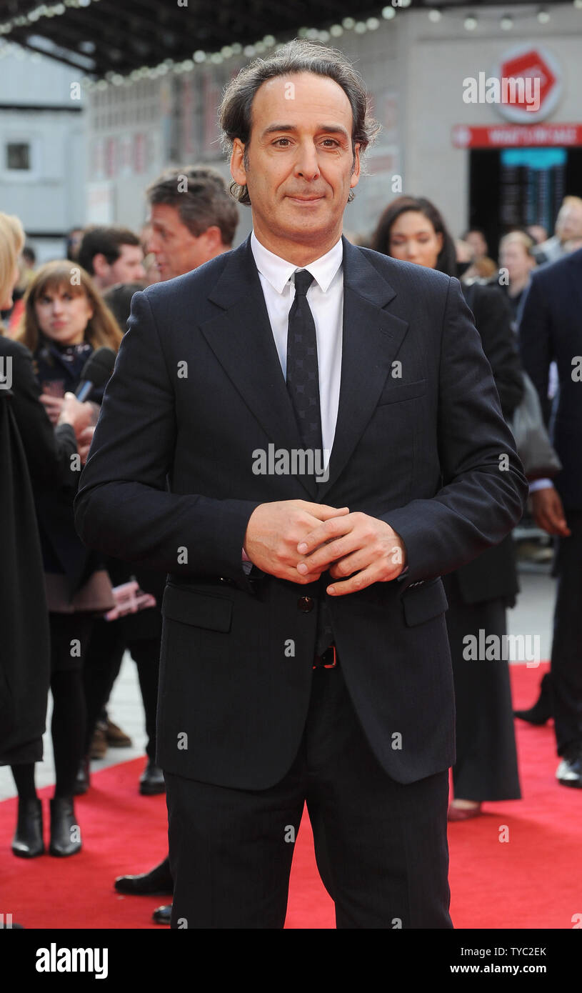 French film composer Alexandre Desplat attends the World Premiere of ...