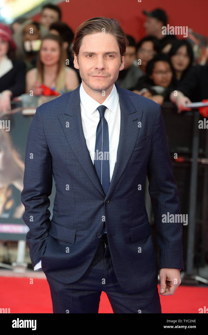 German actor Daniel Bruhl attends the UK Premiere of Captain America ...