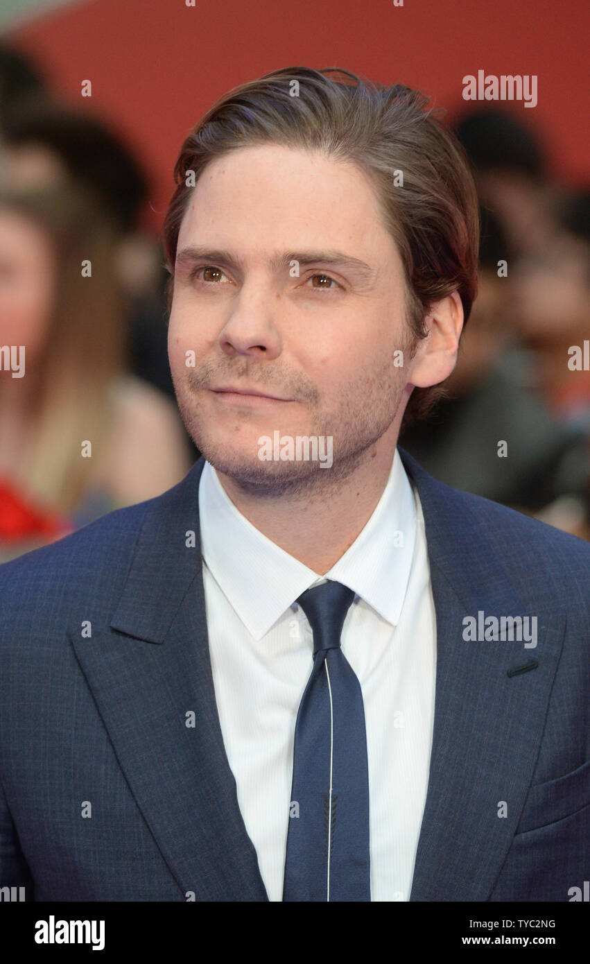 German actor Daniel Bruhl attends the UK Premiere of Captain America ...