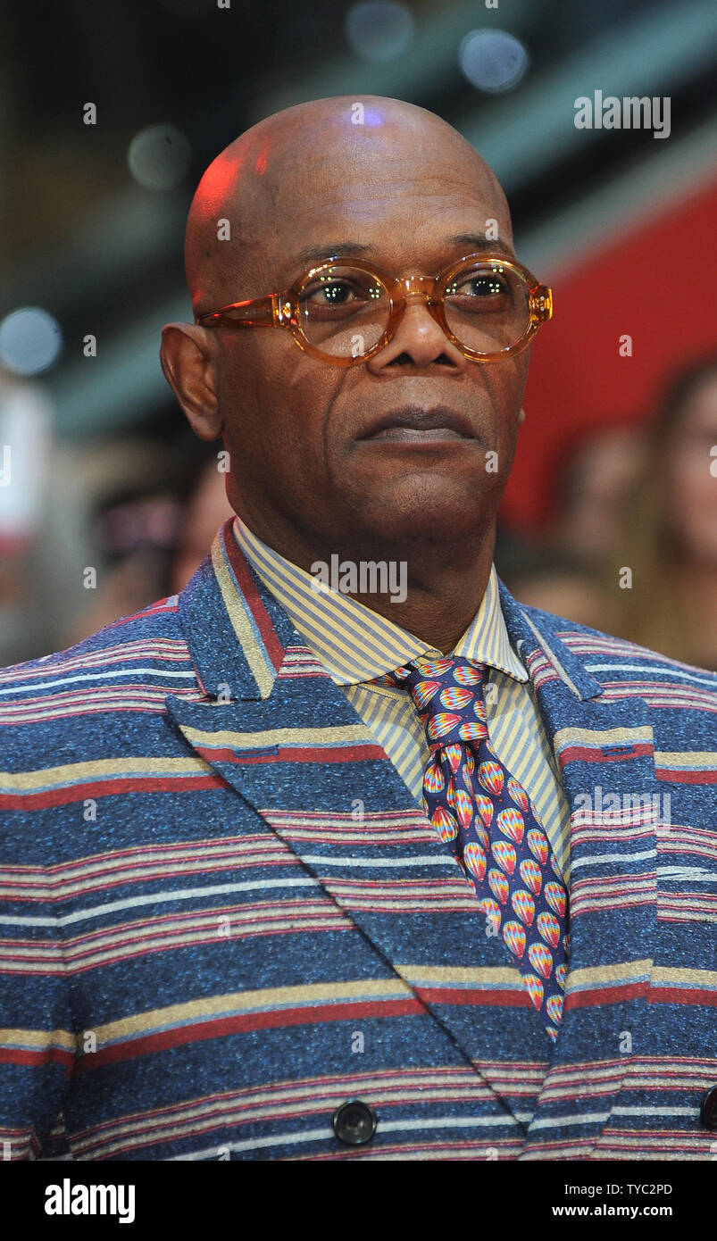 American actor Samuel L. Jackson attends the UK Premiere of Captain ...