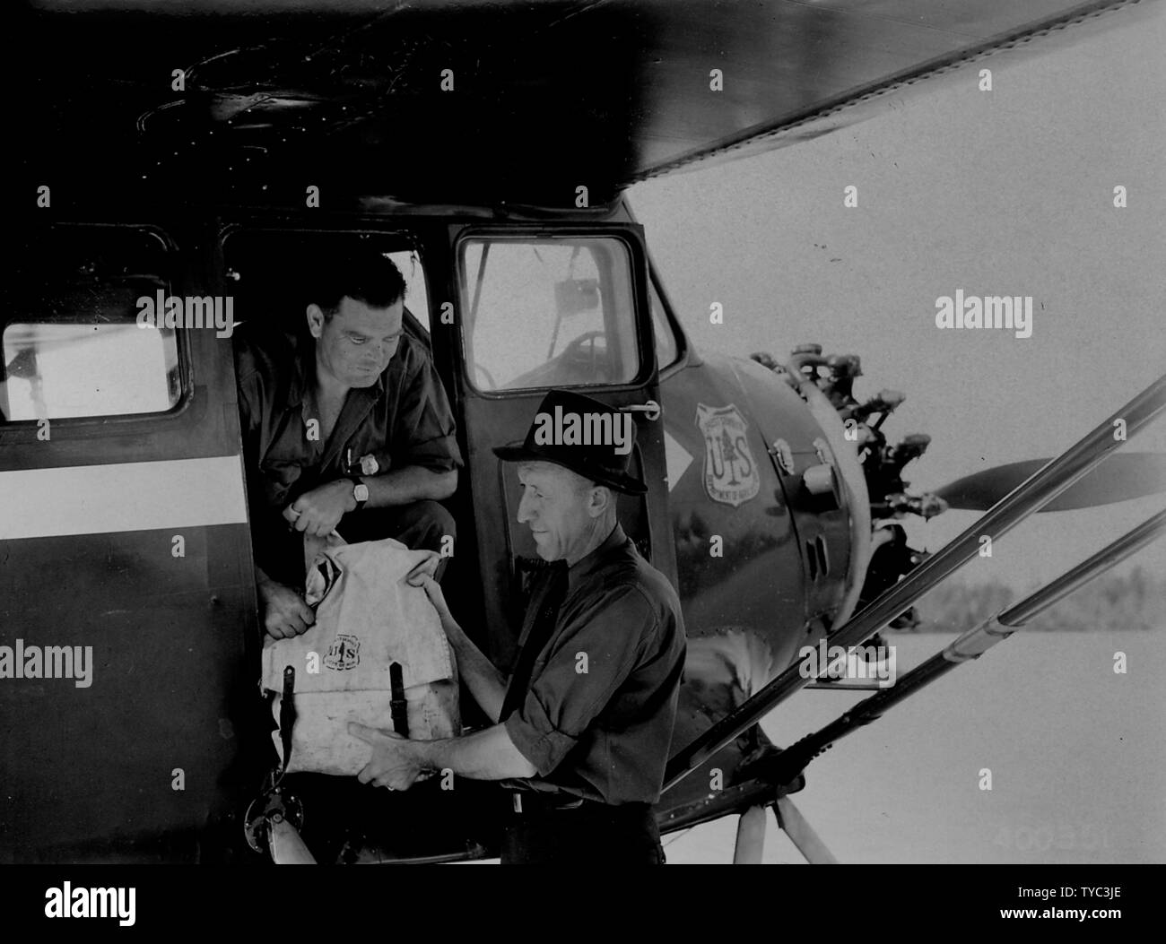 Photograph of District Ranger Jack Valentine; Scope and content ...