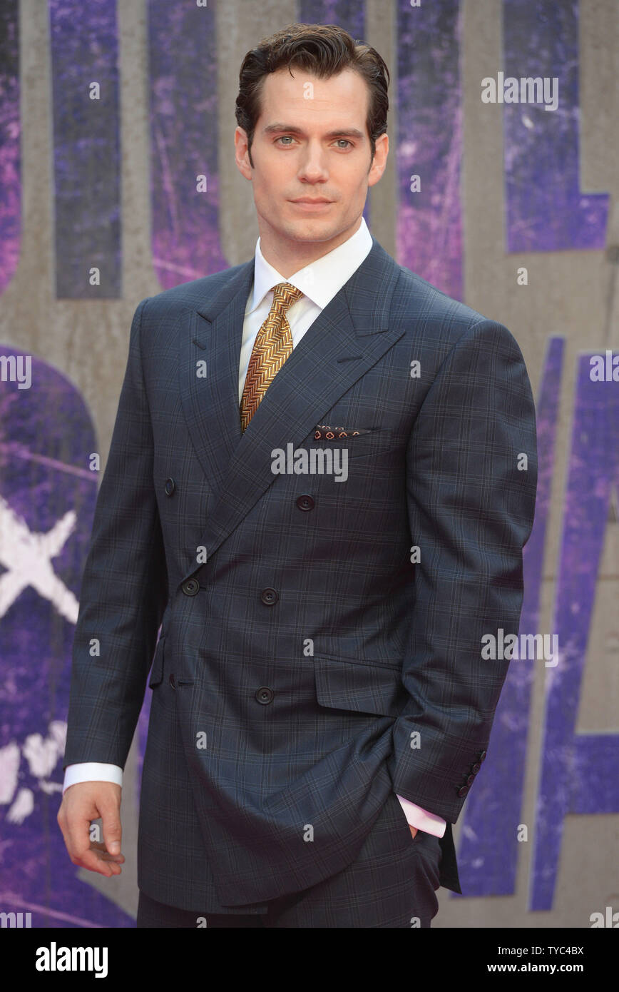British actor henry cavill attends hi-res stock photography and images ...