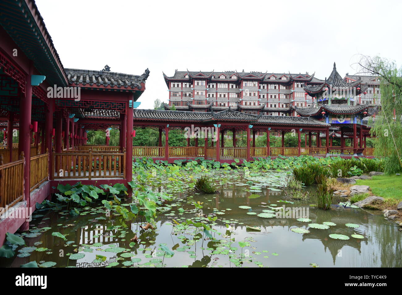 Pavilions and ancient buildings are antique hi-res stock photography ...