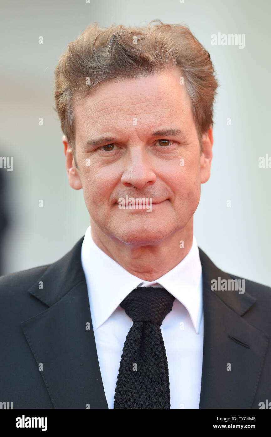 English actor Colin Firth attends the premiere for Nocturnal Animals ...