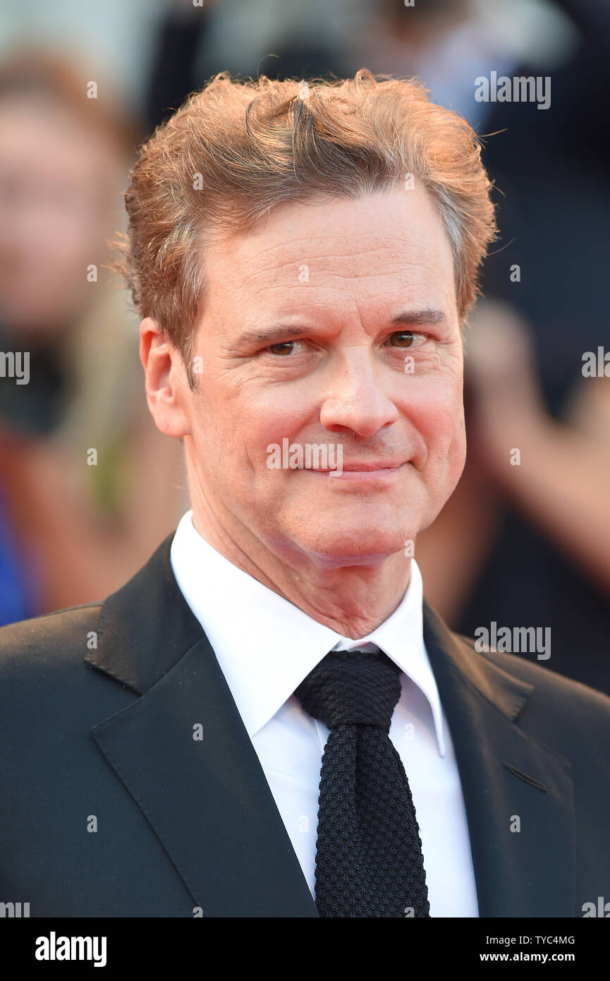 English actor Colin Firth attends the premiere for Nocturnal Animals ...