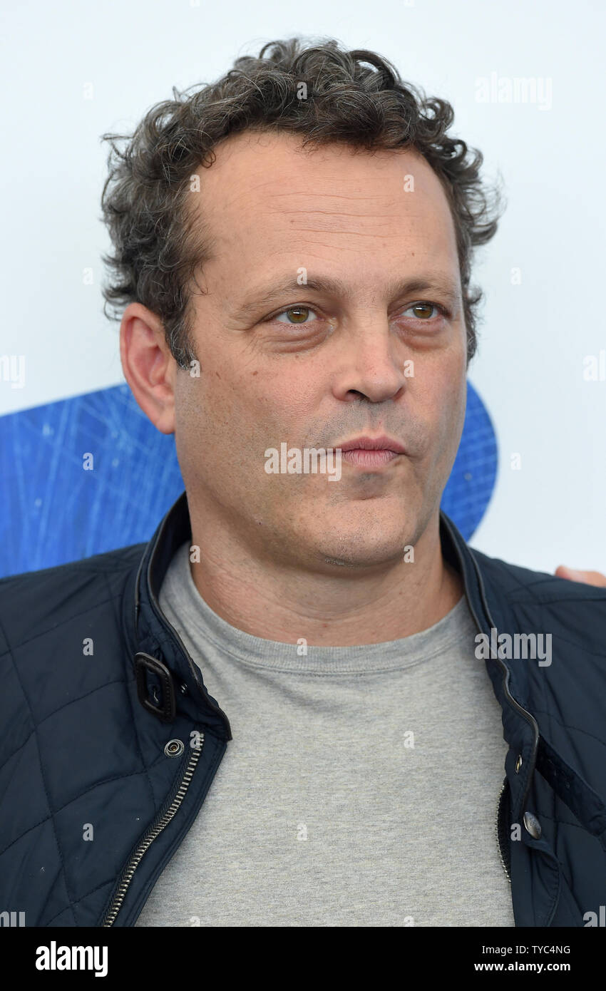 American actor Vince Vaughn attends the photocall for Hacksaw Ridge ...
