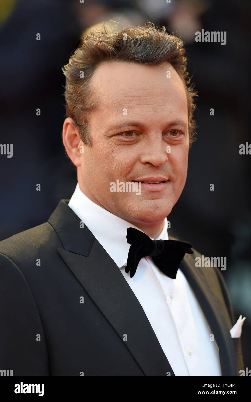 American actor Vince Vaughn attends the premiere for Hacksaw Ridge ...