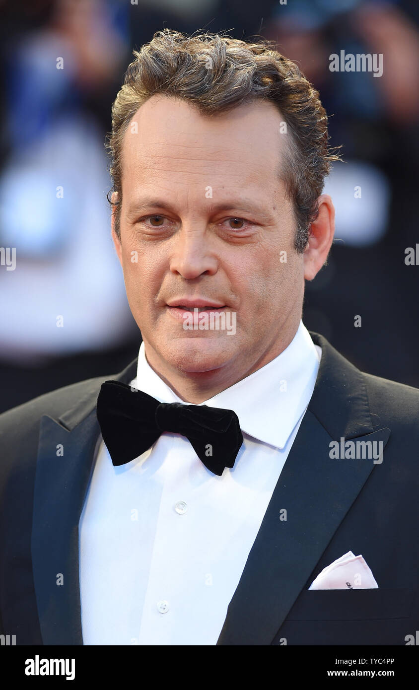 American actor Vince Vaughn attends the premiere for Hacksaw Ridge ...