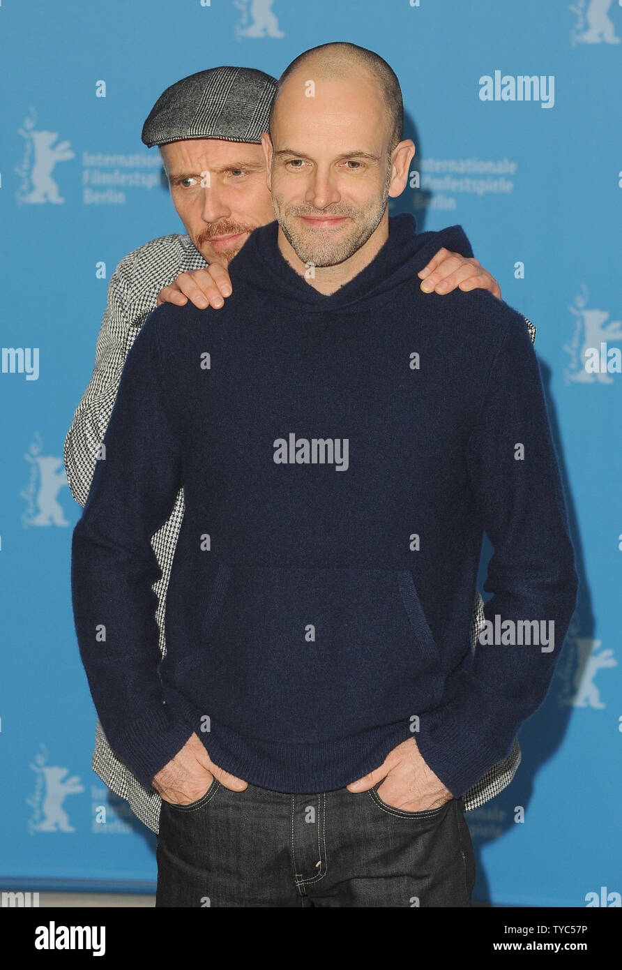 Scottish actor Johnny Lee Miller and Scottish actor Ewan Bremner attend ...
