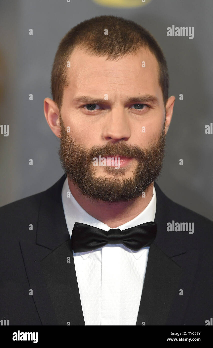 Northern Irish actor Jamie Dornan attends the 70th EE British Academy Film Awards (BAFTA) at ...