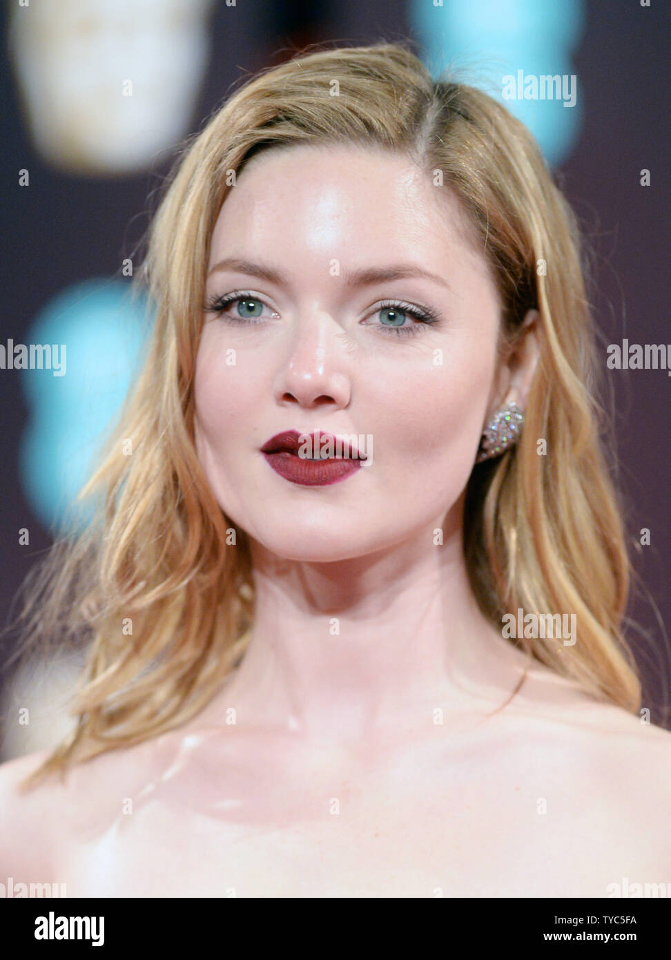 English actress Holliday Grainger attends the 70th EE British Academy ...