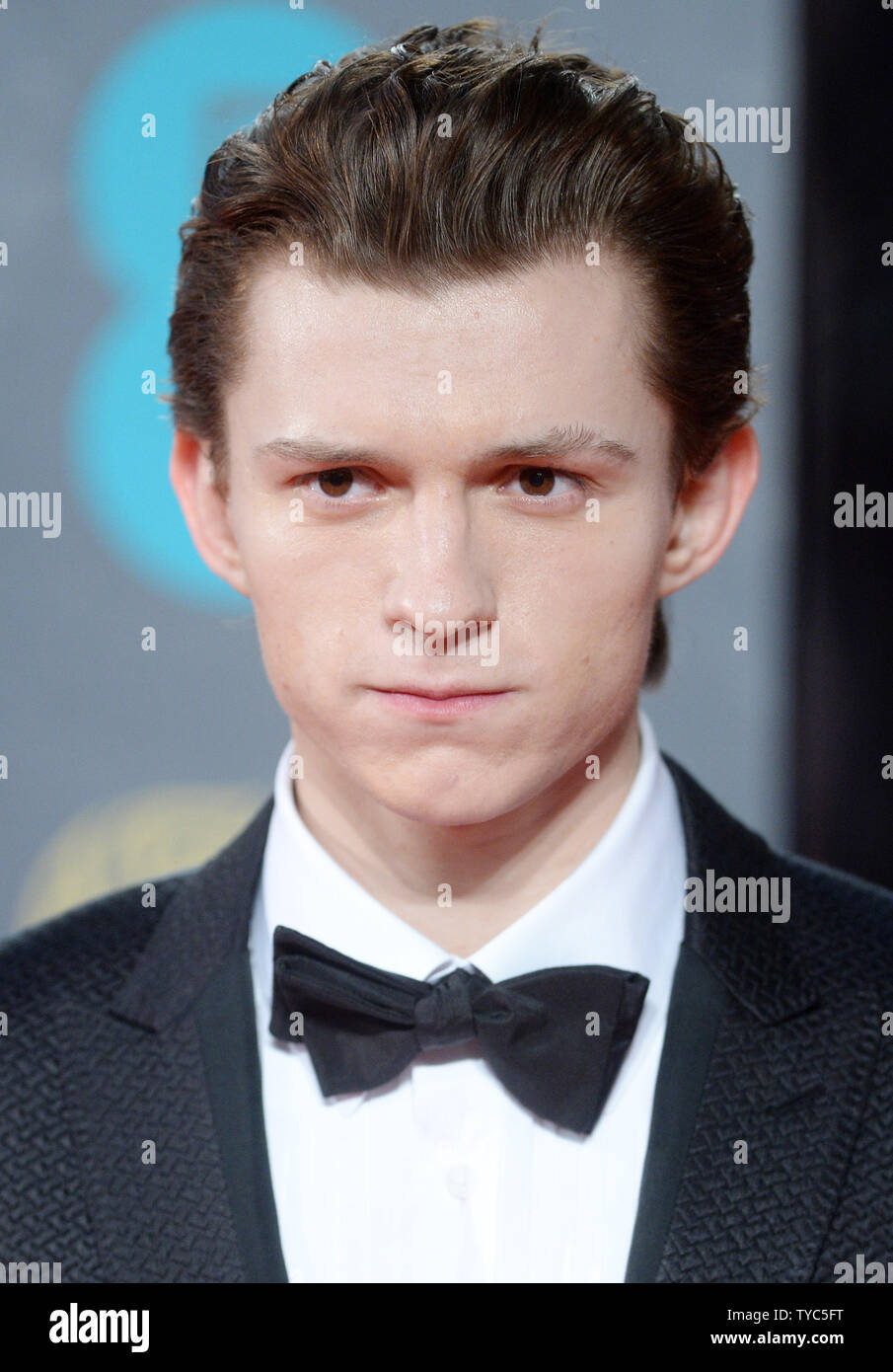 British actor Tom Holland attends the 70th EE British Academy Film ...