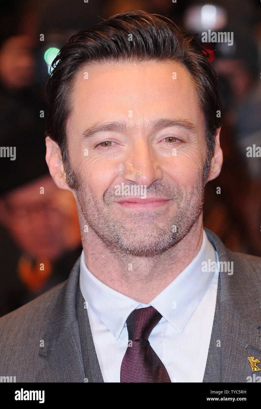 Australian actor Hugh Jackman attends the premiere for Logan at the ...