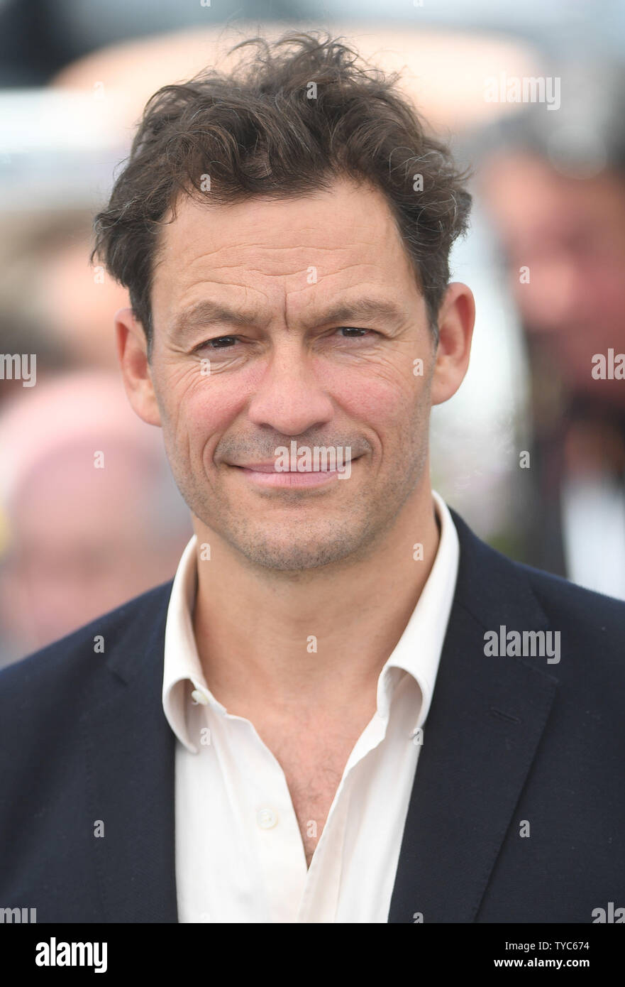 British actor Dominic West attends a photo call for The Square during ...