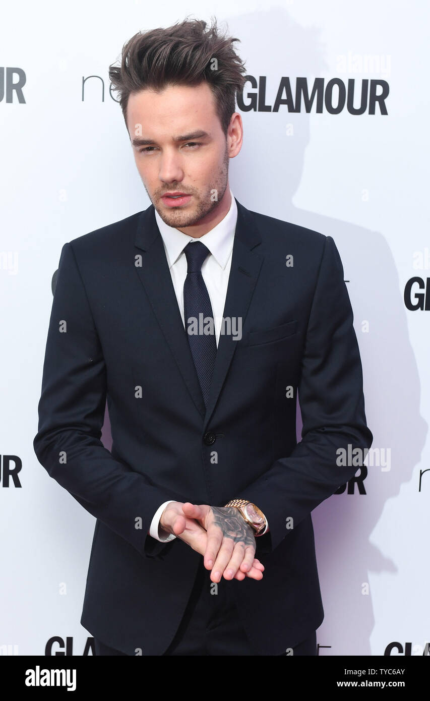 British singer Liam Payne from One Direction attends The Glamour Women ...