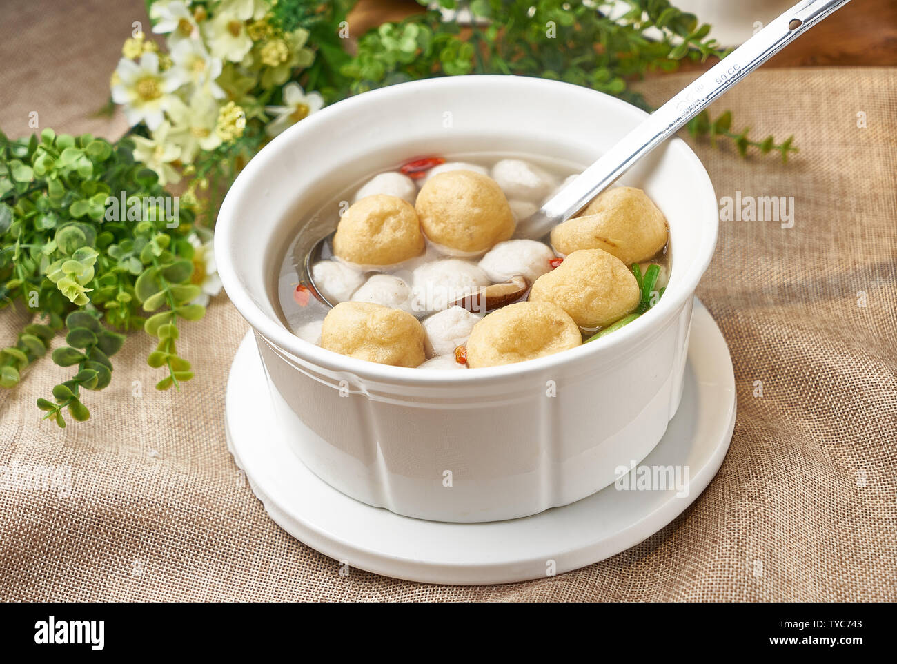 Fish ball soup hi-res stock photography and images - Alamy