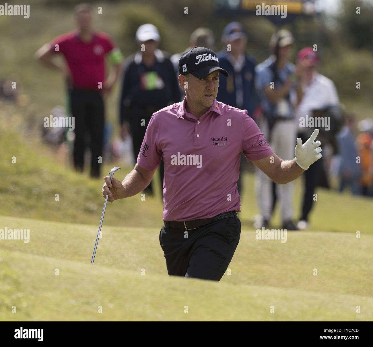 Ian Poulter at the 146th Open Championship at Royal Birkdale Golf Club ...
