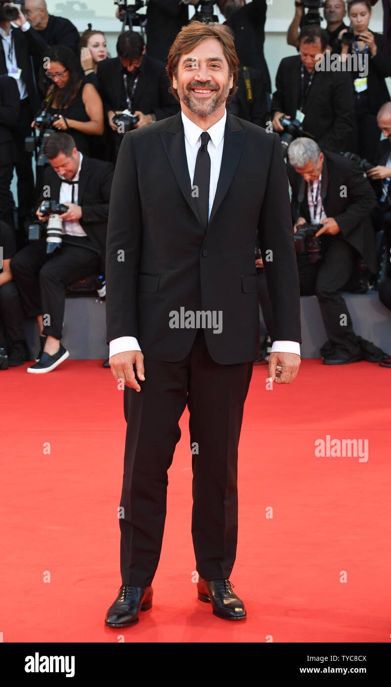 Spanish actor Javier Bardem attends the 74th Venice Film Festival on ...