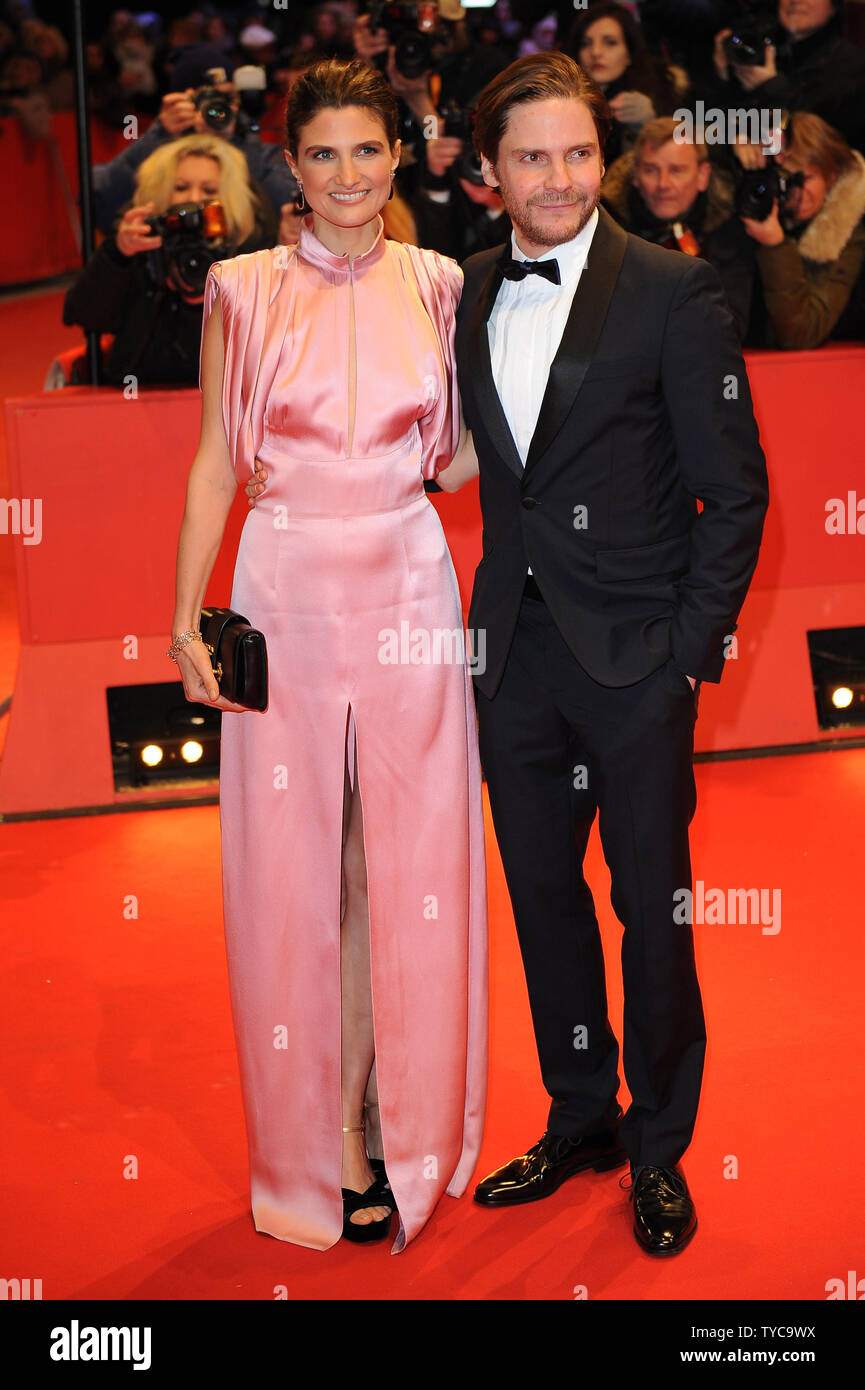 German actor Daniel Bruehl and his partner Felicitas Rombold attend The ...