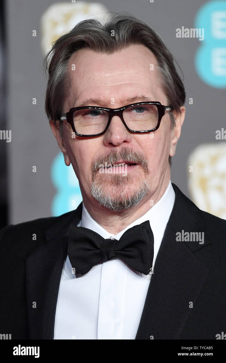 English actor Gary Oldman attends The British Academy Film Awards ...