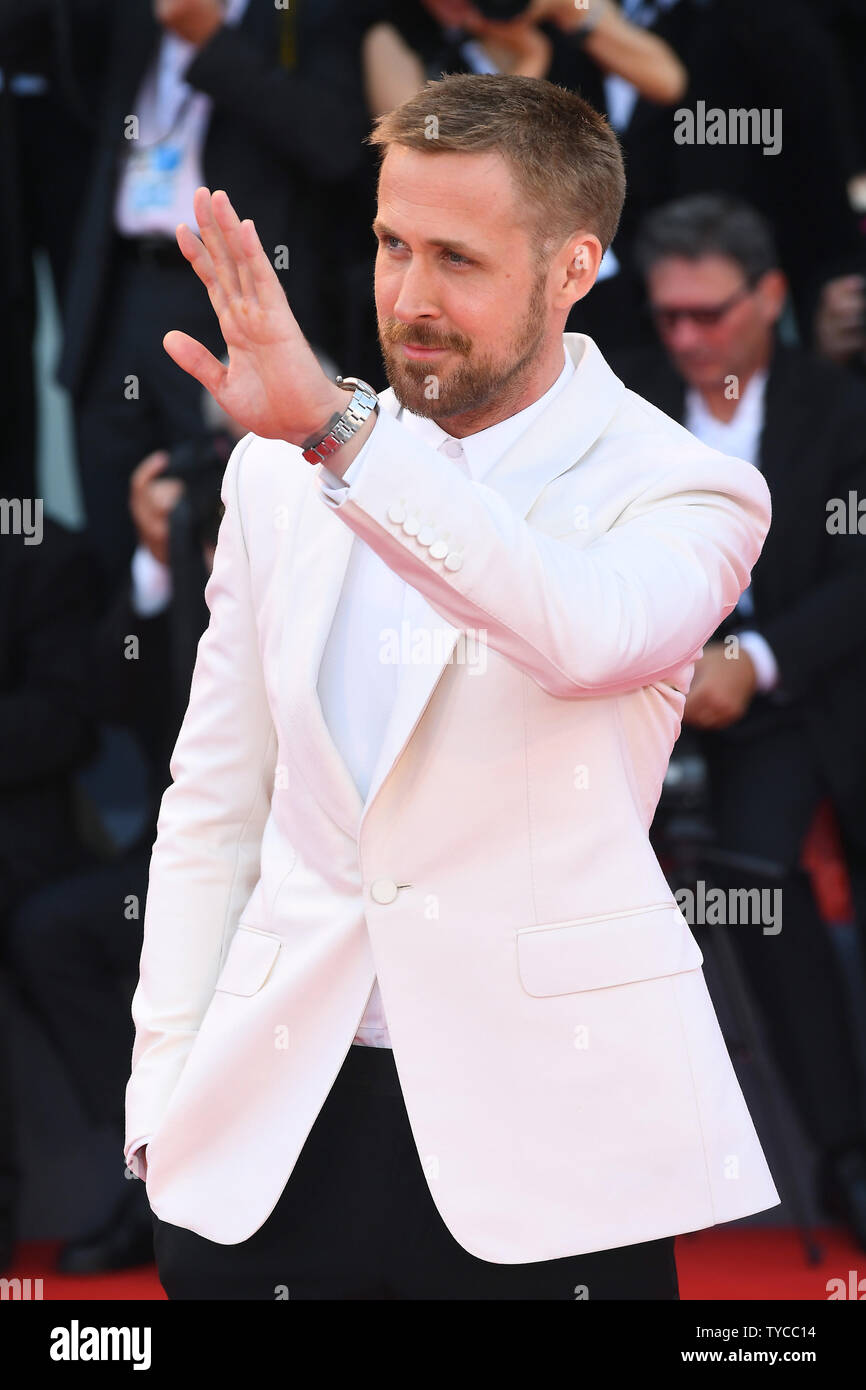 Canadian actor Ryan Gosling attends the Opening Ceremony and First Man ...