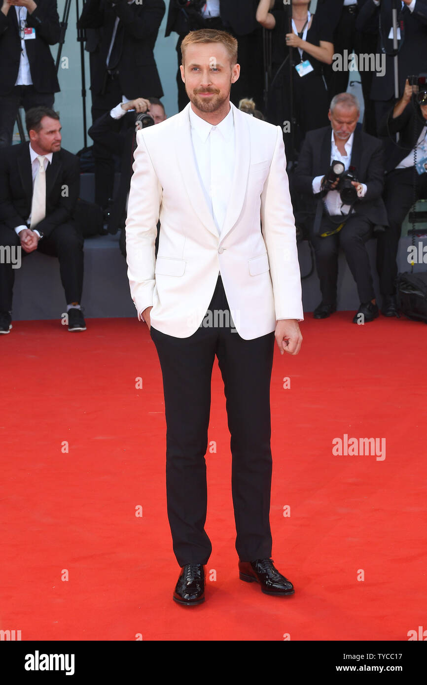 Canadian actor Ryan Gosling attends the Opening Ceremony and First Man ...