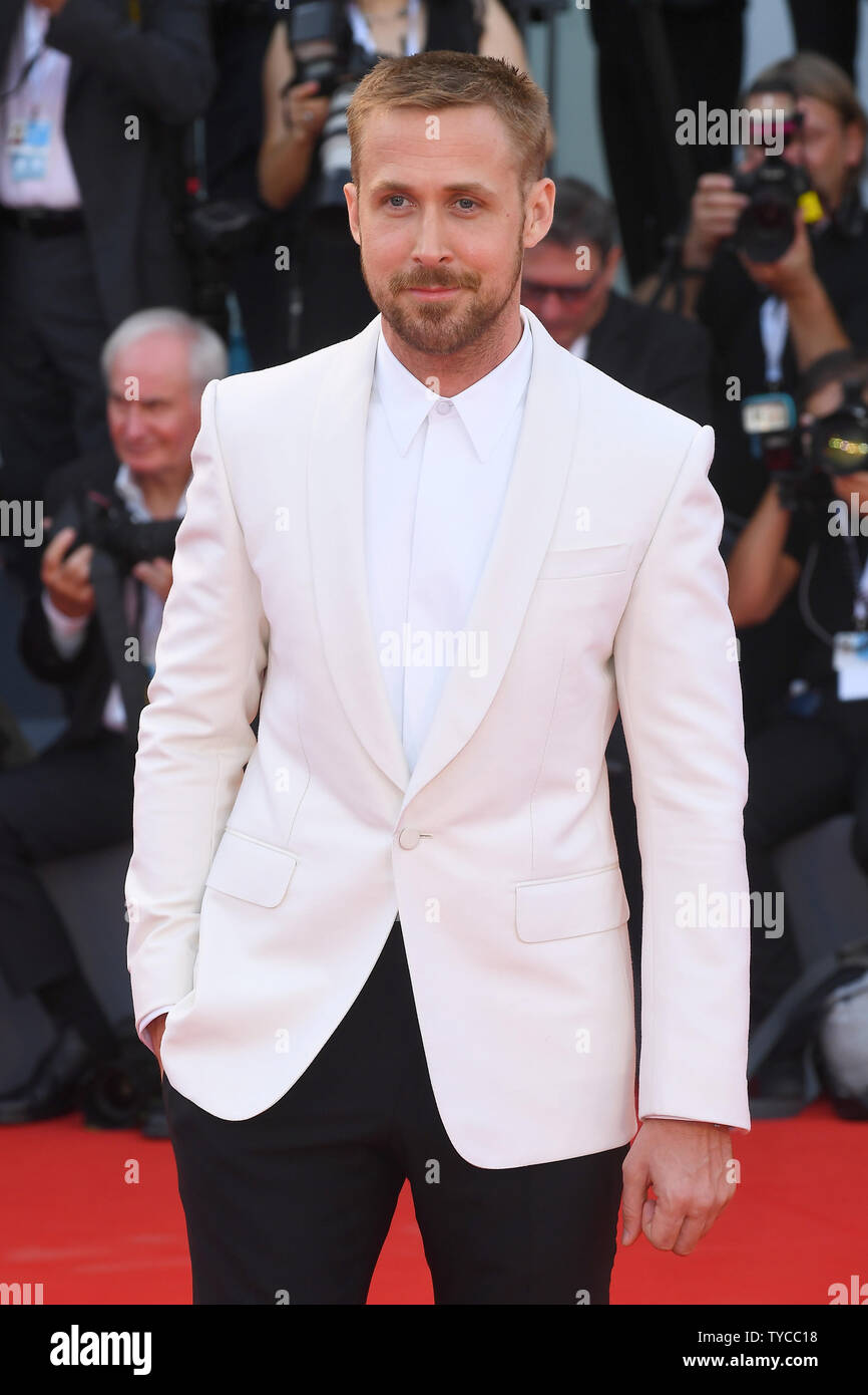 Canadian actor Ryan Gosling attends the Opening Ceremony and First Man ...