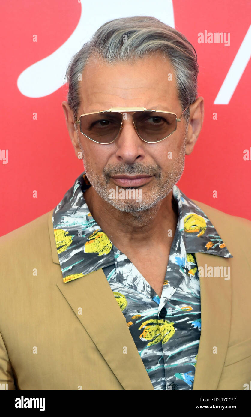 American actor Jeff Goldblum attends a photo call for The Mountain at ...